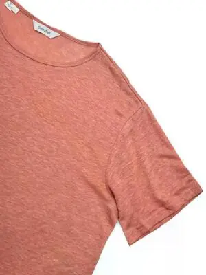 SELECTED Linen Slub-knit T-shirt