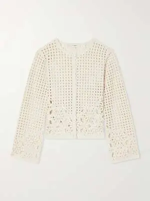 Wardrobe.NYC Mesh Bodysuit - Cream