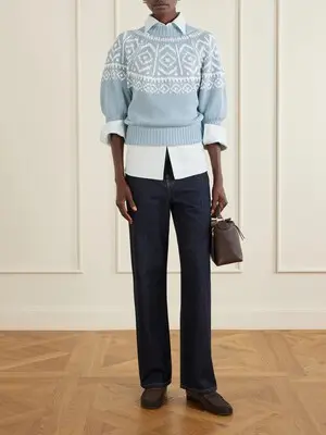 Altuzarra Howard' Cotton-blend Jacquard Sweater