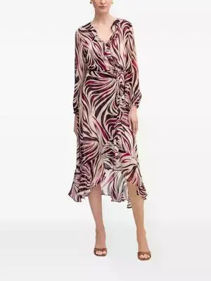 TWINSET Ruffled Wrap Dress