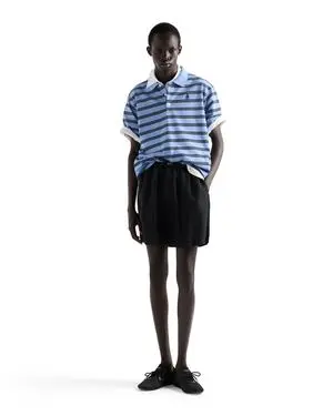 Prada Garment-dyed Cotton Polo Hirt