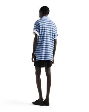 Prada Garment-dyed Cotton Polo Hirt