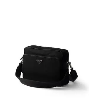 Prada Re-nylon And Saffiano Leather Shoulder Bag