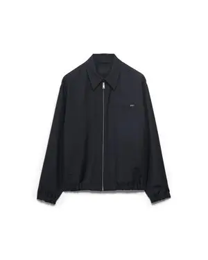 Prada Mohair Wool Blouson Jacket