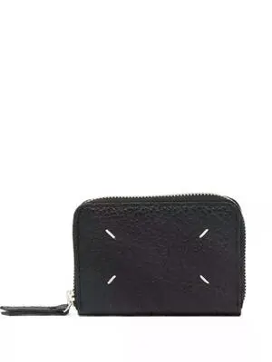 MAISON MARGIELA Four Stitches Grained-leather Cardholder