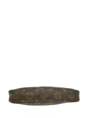 LOUIS VUITTON Monogram Pochette Accessoires Handbag - Brown