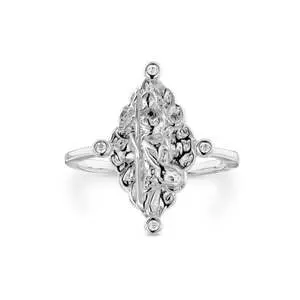 AARIA LONDON Goddess Selena Ring - Silver