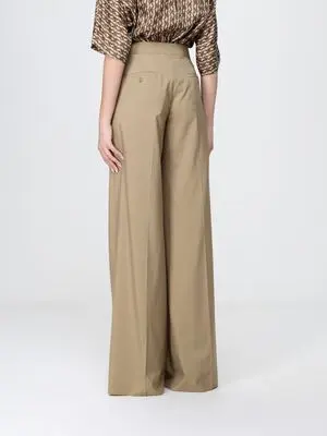 Max Mara Wide Leg Tailored Trousers - Camel