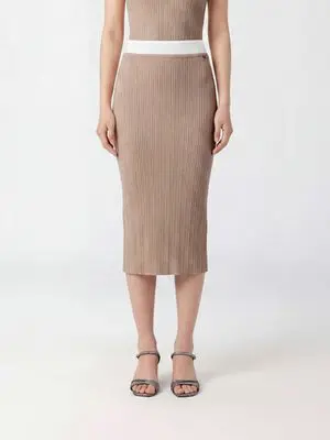 DIESEL® Knit Midi Skirt - Pink