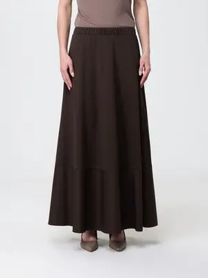 Max Mara Long Flared Skirt - Dark