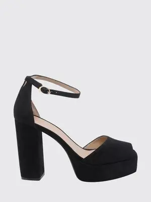 STUART WEITZMAN Heeled Platform Sandals - Black