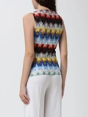 Missoni Sleeveless Viscose Knit Top