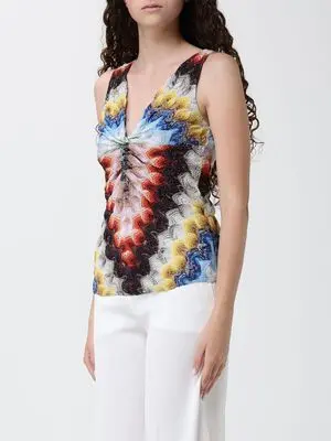 Missoni Sleeveless Viscose Knit Top