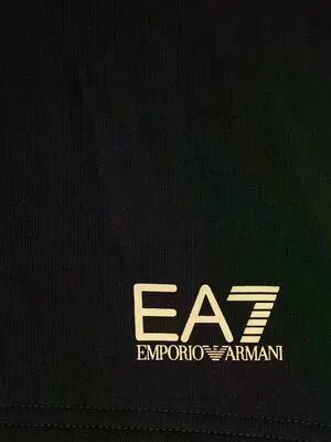 EA7 Logo Print Shorts