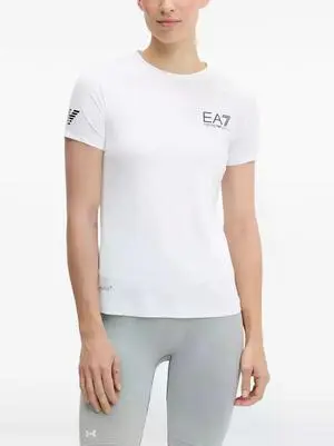 EA7 Logo Detail Crewneck T-shirt