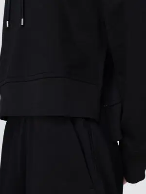 Sportmax Cropped Hooded Sweatshirt