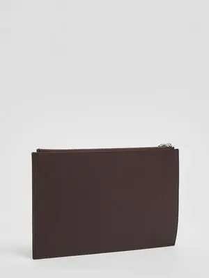 Orciani Leather Briefcase - Ebony