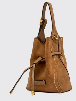GIANNI CHIARINI Mini Bucket Bag With Drawstring Closure