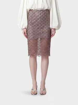 ROTATE BY BIRGER CHRISTENSEN Embellished Midi Skirt