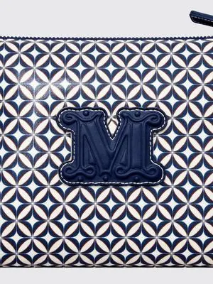 Max Mara Clutch With Monogram Detail