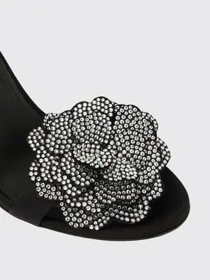 Philipp Plein Embellished Heeled Sandals - Black