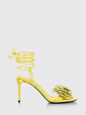 Philipp Plein Philipp Plein Embellished Heeled Sandals Yellow