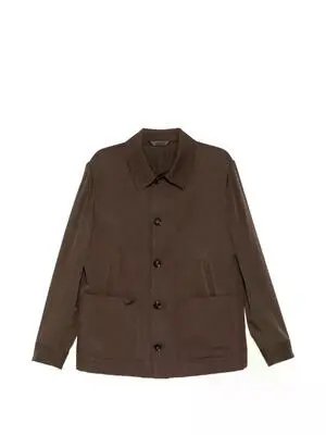 Brioni Silk Buttoned-cuff Jacket