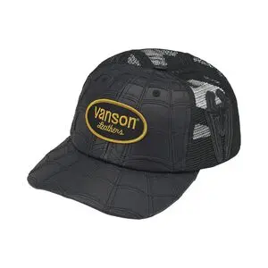 Supreme X Vanson Leathers Spider-man Mesh Back 6-panel Cap - Black