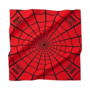 Supreme X Vanson Leathers Spider-man Bandana - Red
