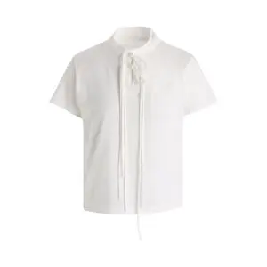Y’s Shaka Button Short-sleeve Tee 'off - White