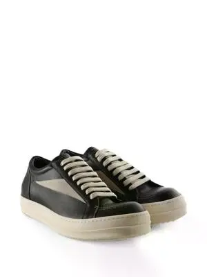 Rick Owens Panelled Leather Sneakers