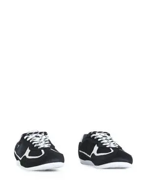ALOHAS Suede Panelled Sneakers - Black