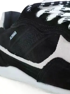 ALOHAS Suede Panelled Sneakers - Black