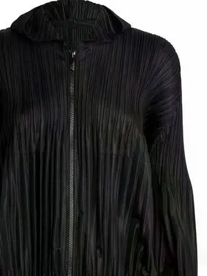 Issey Miyake Plissé Hooded Jacket