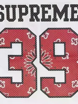Supreme Bandana Football T‑shirt - White