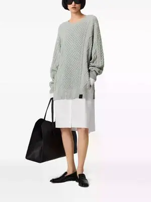 Stella McCartney Cable-knit Mini Dress