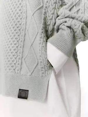 Stella McCartney Cable-knit Mini Dress
