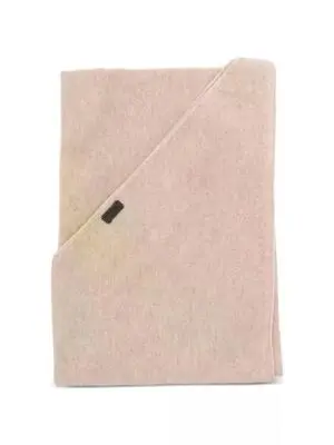 Brunello Cucinelli Monili-embellished Cashmere Scarf - Neutrals