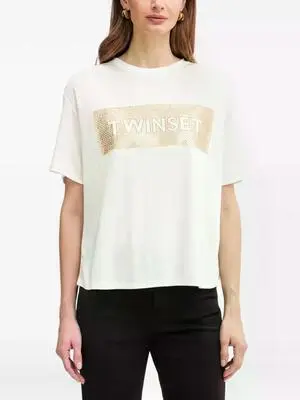 TWINSET Sequin Embellishment T-shirt