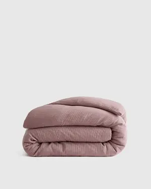 Quince Gauze Duvet Cover Fig