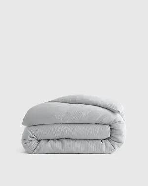 Quince Gauze Duvet Cover - Mist
