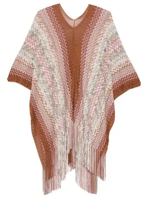 MISSONI Fringed Poncho