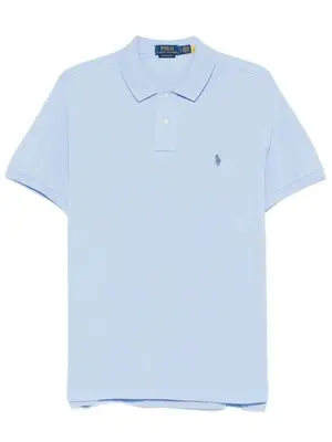 Polo Ralph Lauren Slim Fit Piqué Polo - Blue