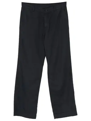 CELLAR DOOR Drift Pants With Straight Leg In Cotton - Blue