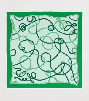 Loewe Silk Twill Scarf