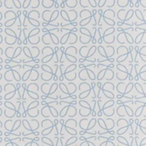 Loewe Wool-silk-cashmere Anagram Scarf - Blue