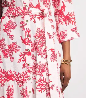 Heidi Klein Silk Maxi Shirt Dress