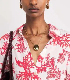 Heidi Klein Silk Maxi Shirt Dress