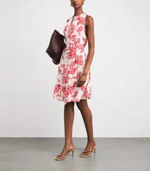 Heidi Klein Scala Tie Mini Dress - Red