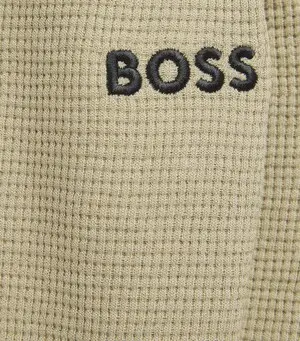 BOSS Waffle-knit Logo Sweatpants
